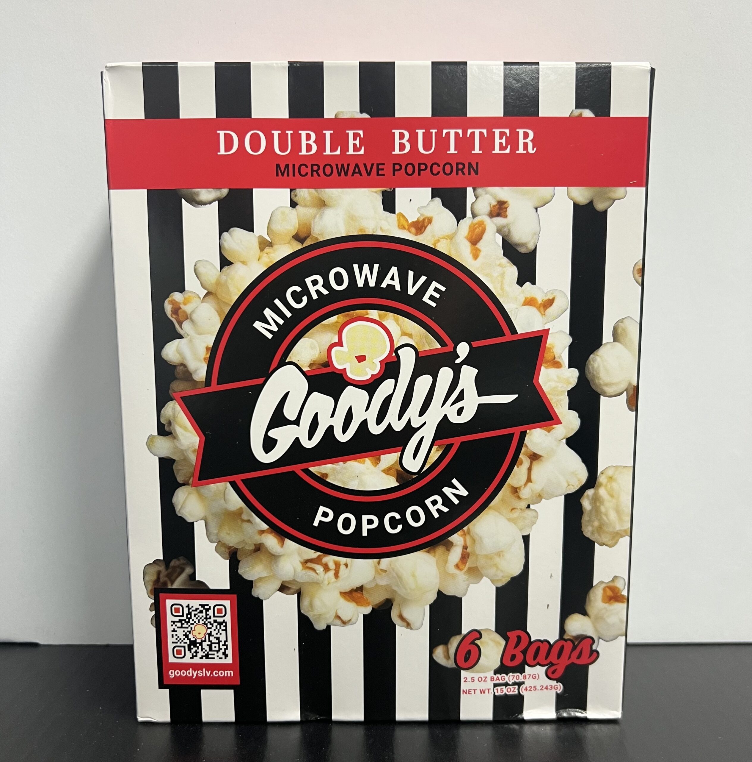 Double Butter 6-Pack – Goody's Popcorn
